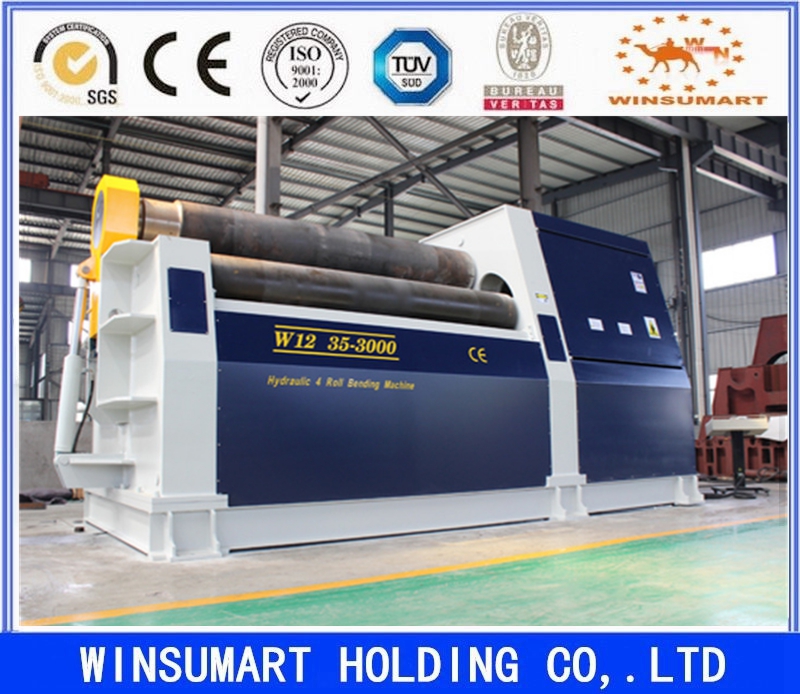 W12 Series 4 Rollers Rolling Machine